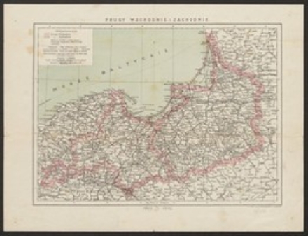 Mapa szczegółowa Prus Wschodnich i Zachodnich - Biblioteka Cyfrowa ...