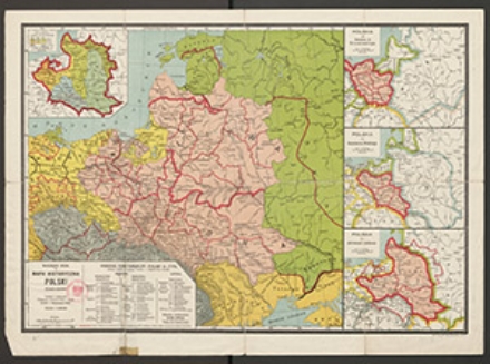 Mapa historyczna Polski - Biblioteka Cyfrowa Uniwersytetu Wrocławskiego